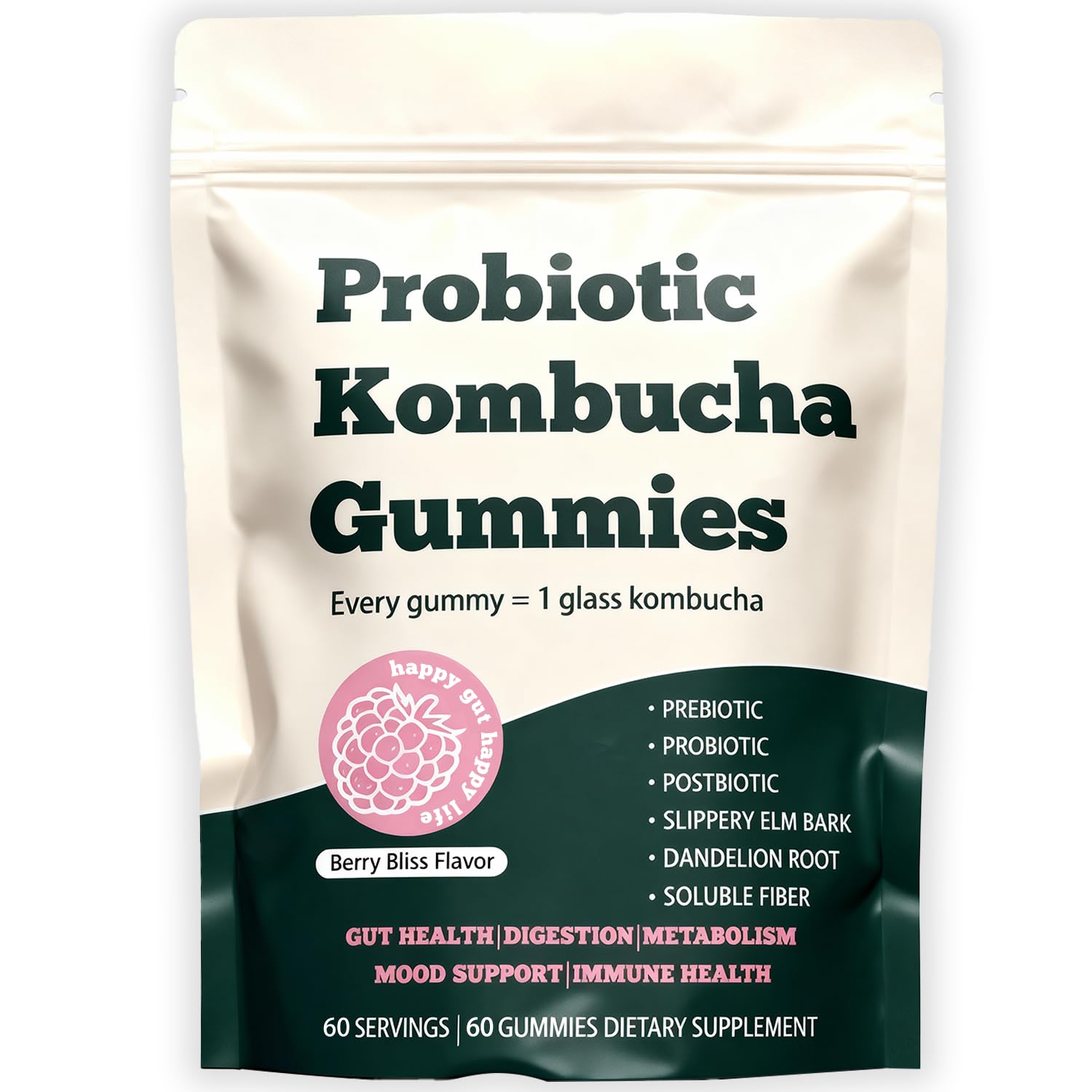 Kombucha gummies for gut health