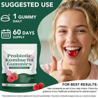 Kombucha gummies for immune health