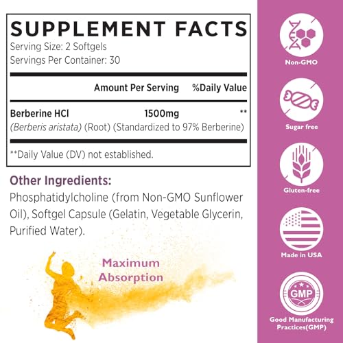 KoNefancy Berberine for digestive health