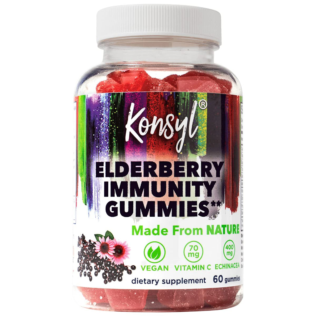 Konsyl elderberry gummies for immunity