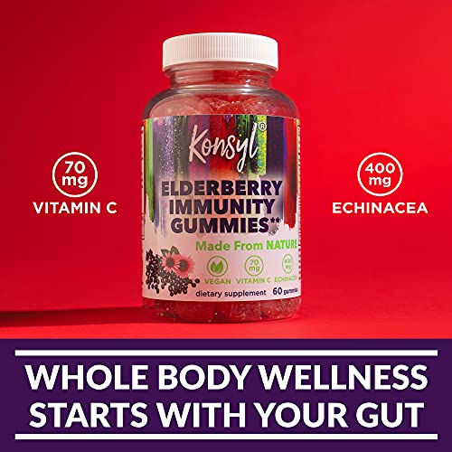 Konsyl elderberry gummies for wellness
