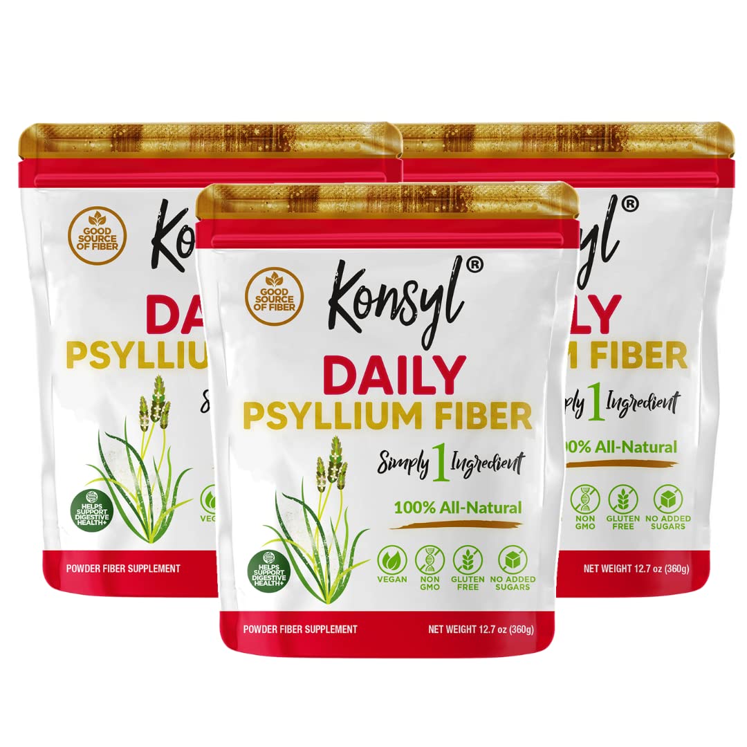 Konsyl psyllium fiber supplement benefits