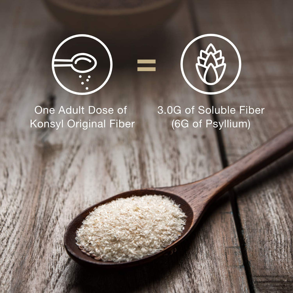 Konsyl psyllium for cholesterol support