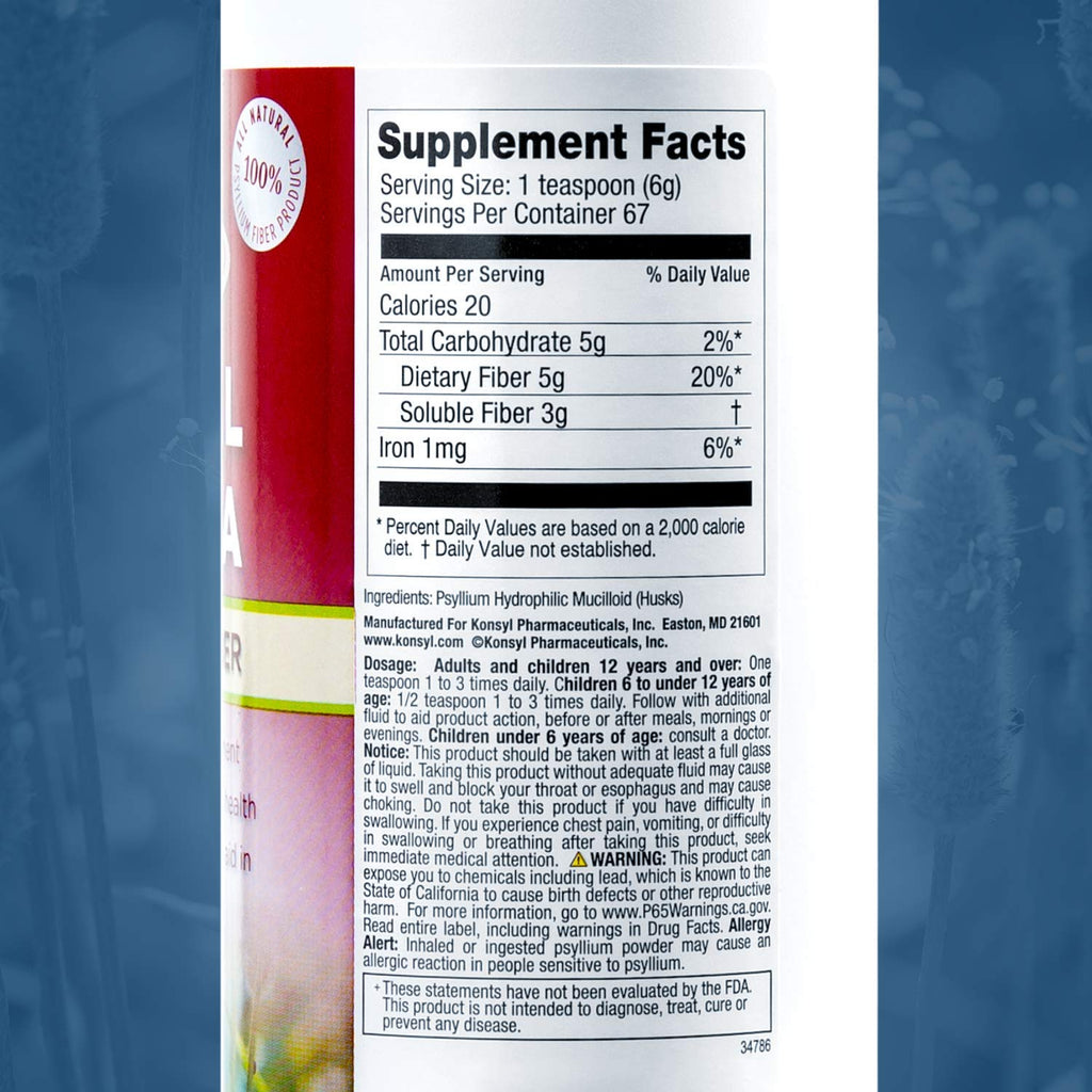 Konsyl psyllium for daily wellness