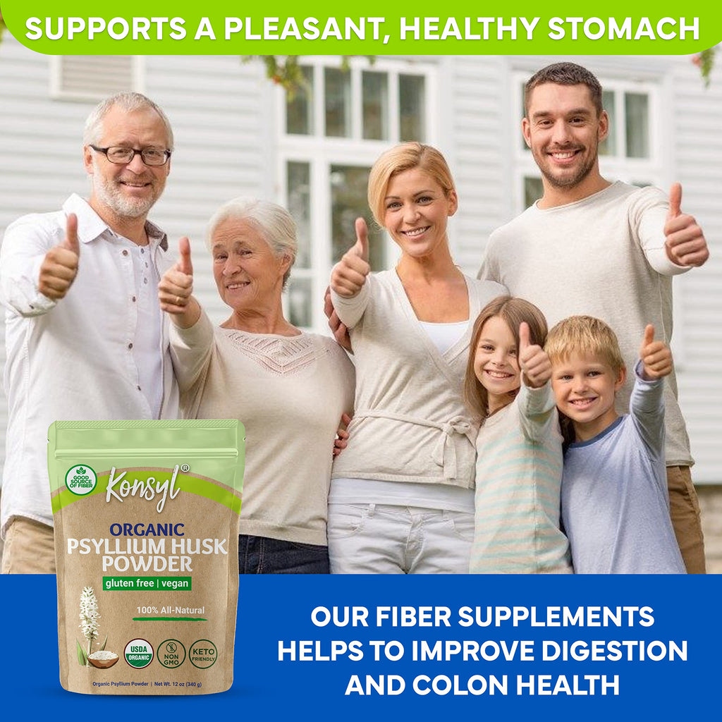 Konsyl psyllium for gut health