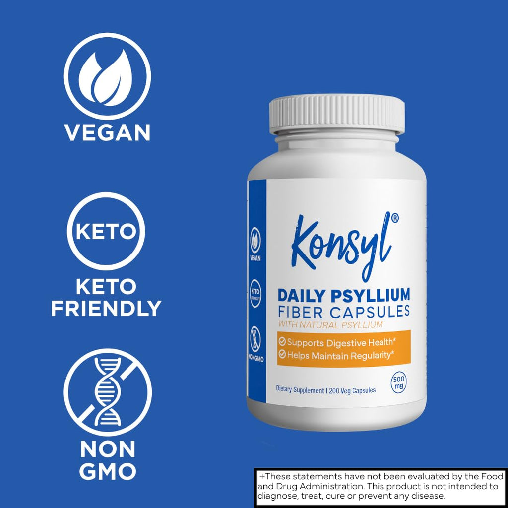 Konsyl psyllium for healthy lifestyle