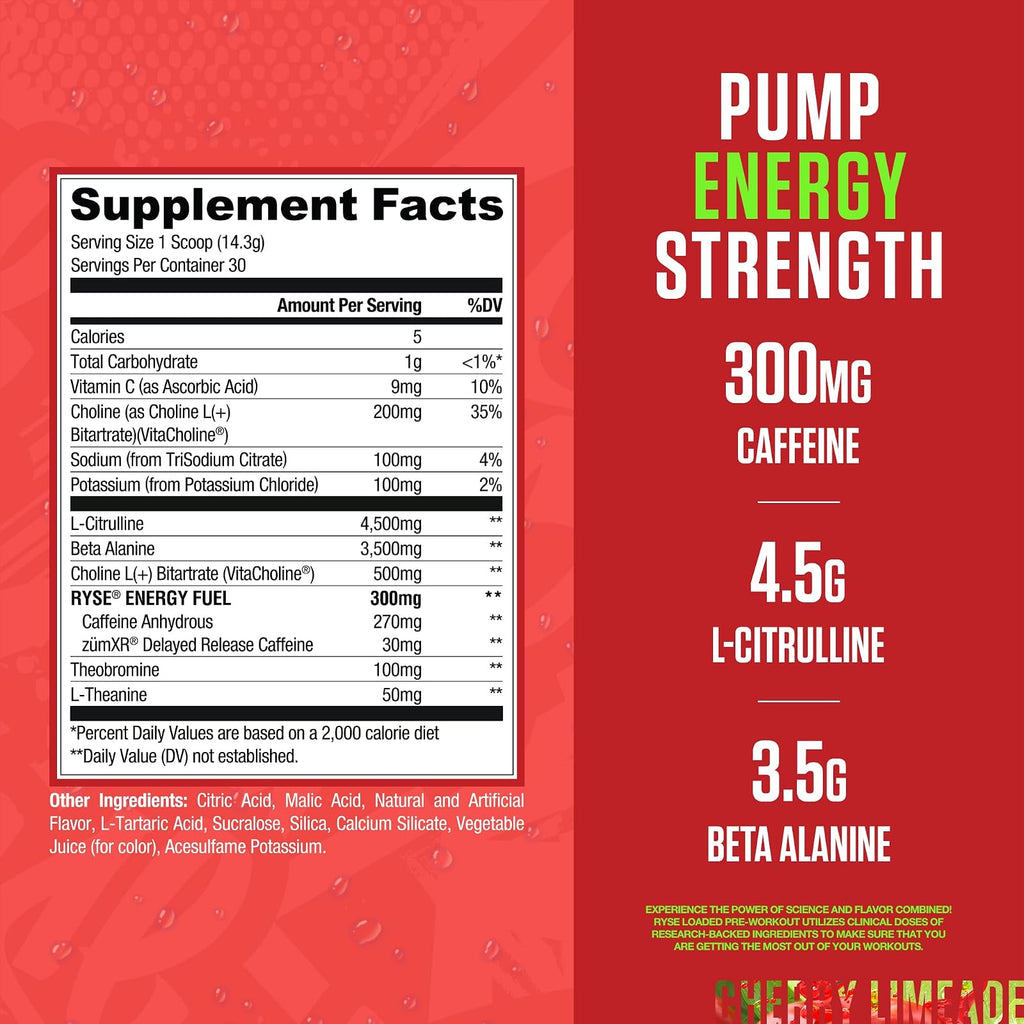 Kool-Aid Cherry Limeade pre-workout flavour