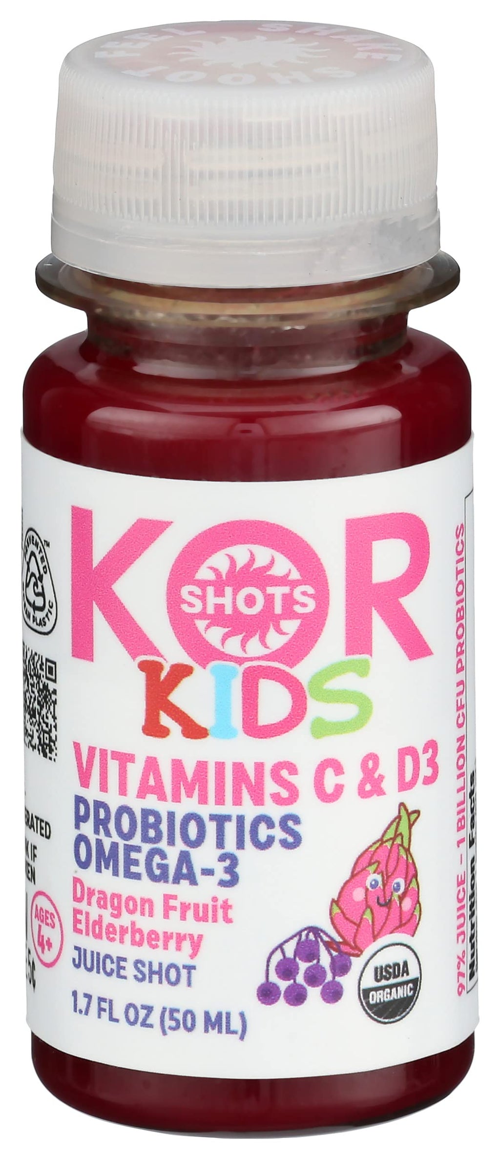 KOR Shots elderberry for kids