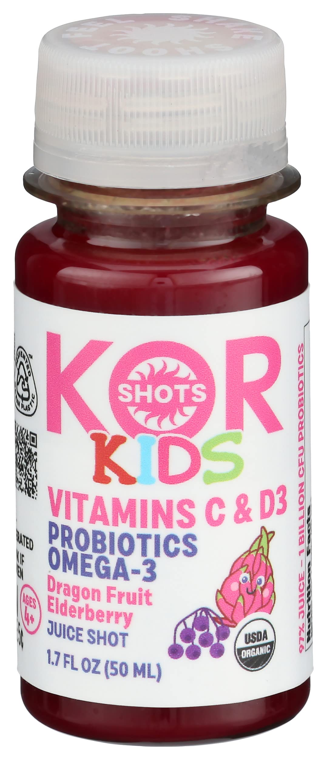 KOR Shots elderberry for kids