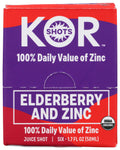 KOR Shots elderberry syrup for immunity