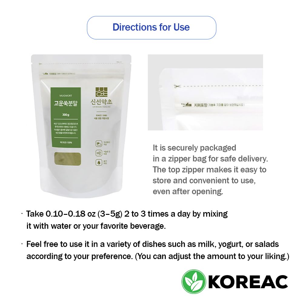 KOREAC mugwort powder for relaxation