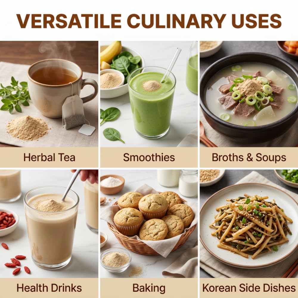 Korean Bellflower Root Powder uses