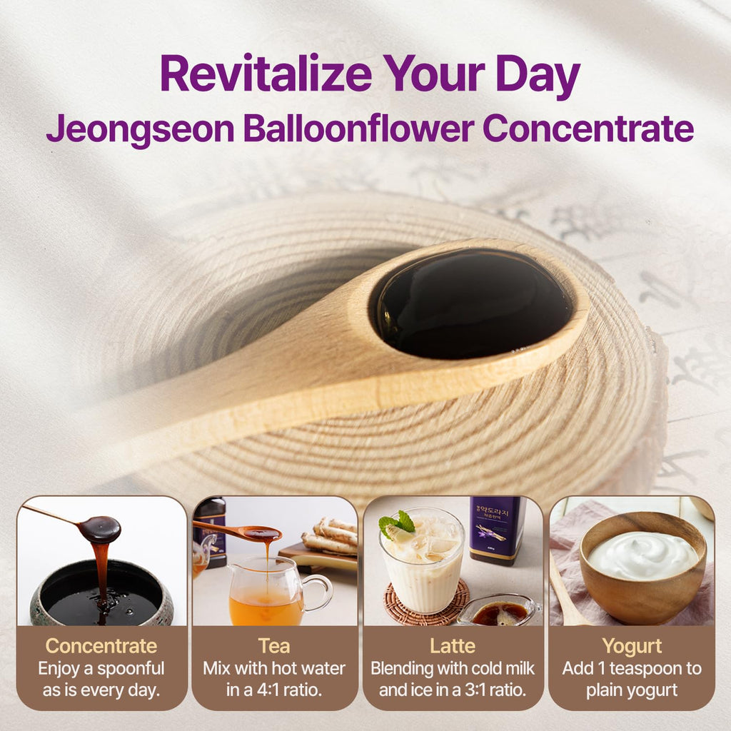 Korean Bellflower root tea benefits