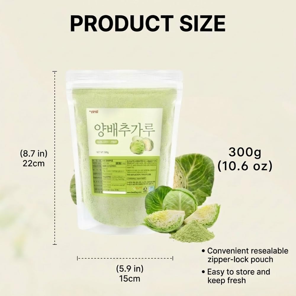 Korean cabbage powder for daily nutrition