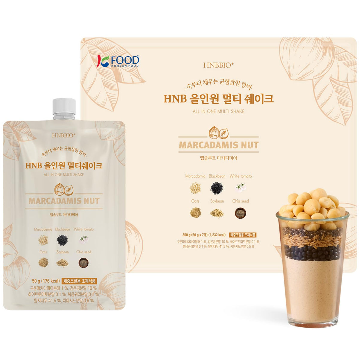Korean Food HnB whey protein shake