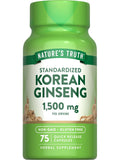 Korean ginseng capsules for energy