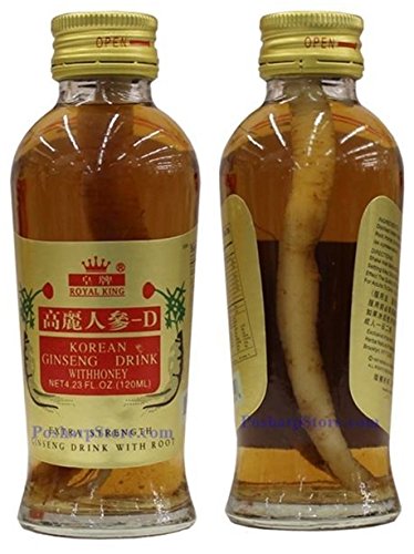 Korean ginseng drink with honey