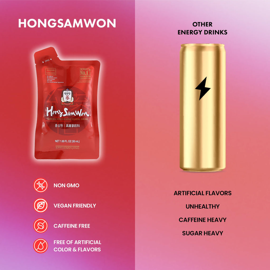 Korean ginseng for daily energy