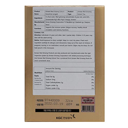 Korean ginseng for daily vitality