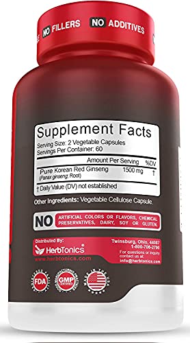 Korean ginseng for energy support