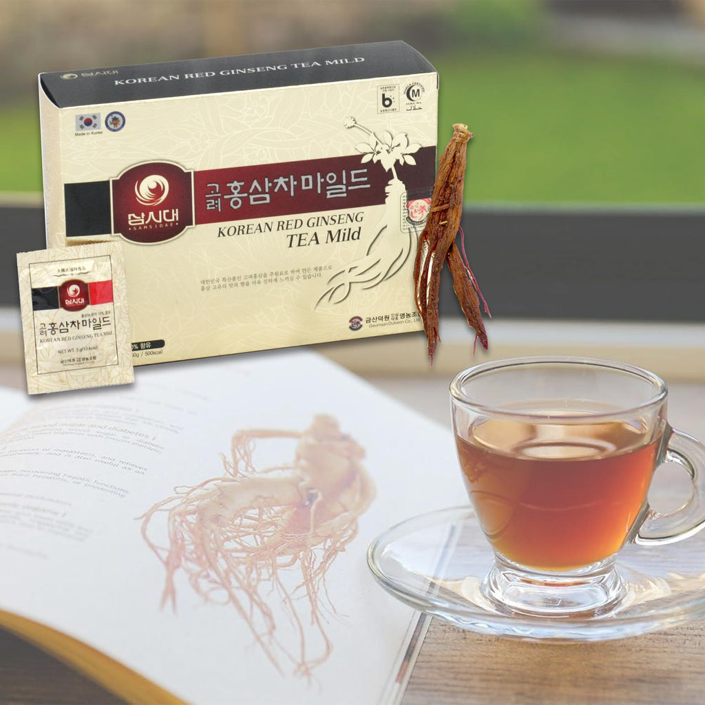 Korean ginseng for enhanced focus