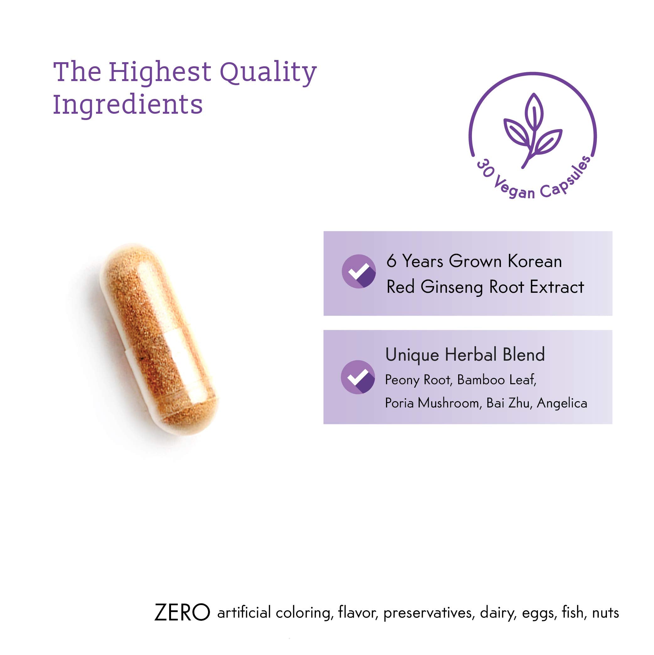 Korean ginseng for hormonal balance