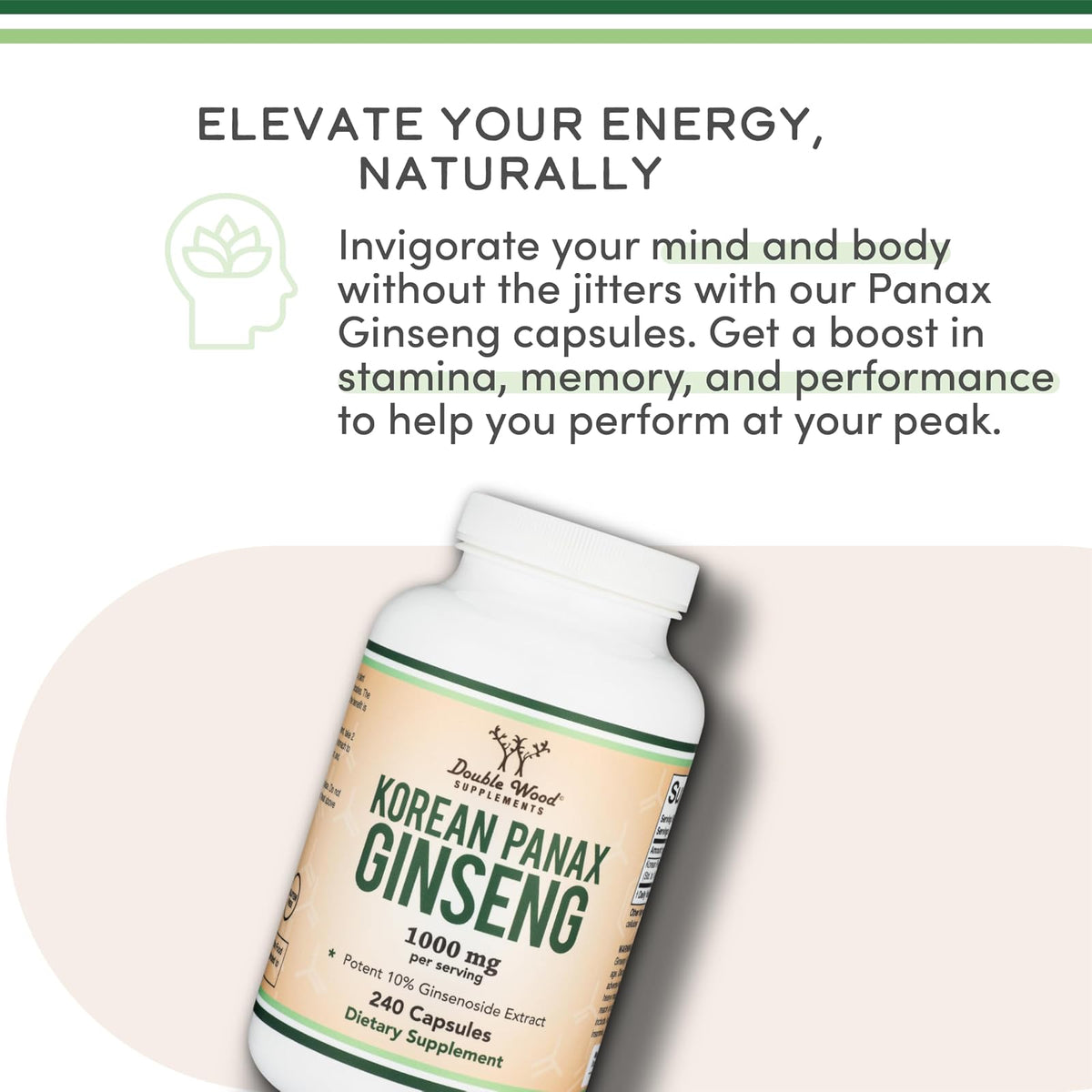 Korean ginseng for immune support