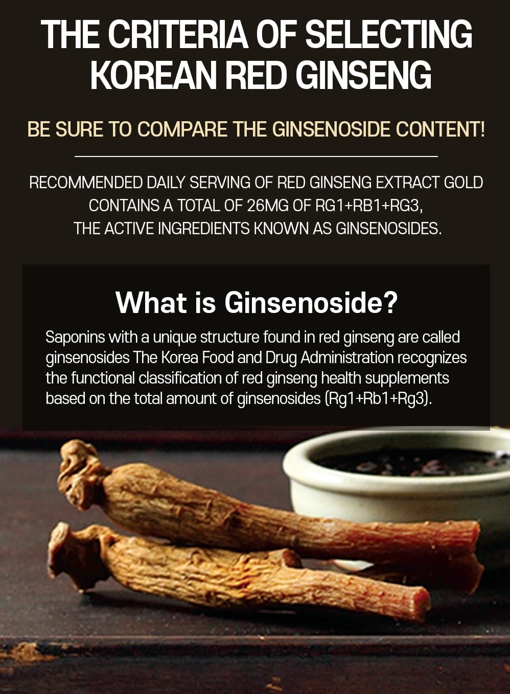 Korean ginseng for immune support