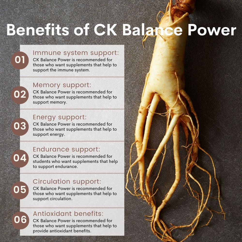 Korean ginseng for overall wellness