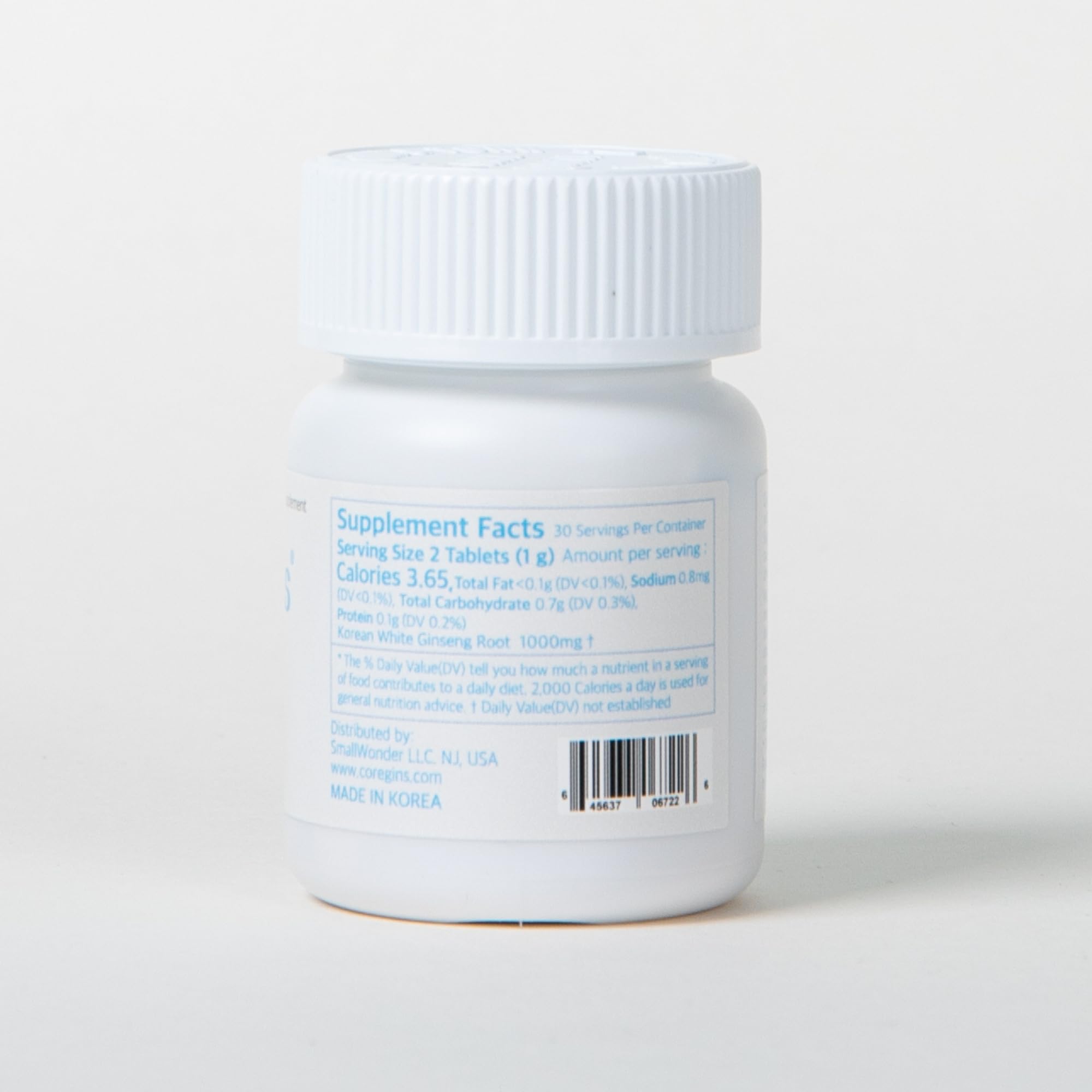 Korean ginseng for vitality support