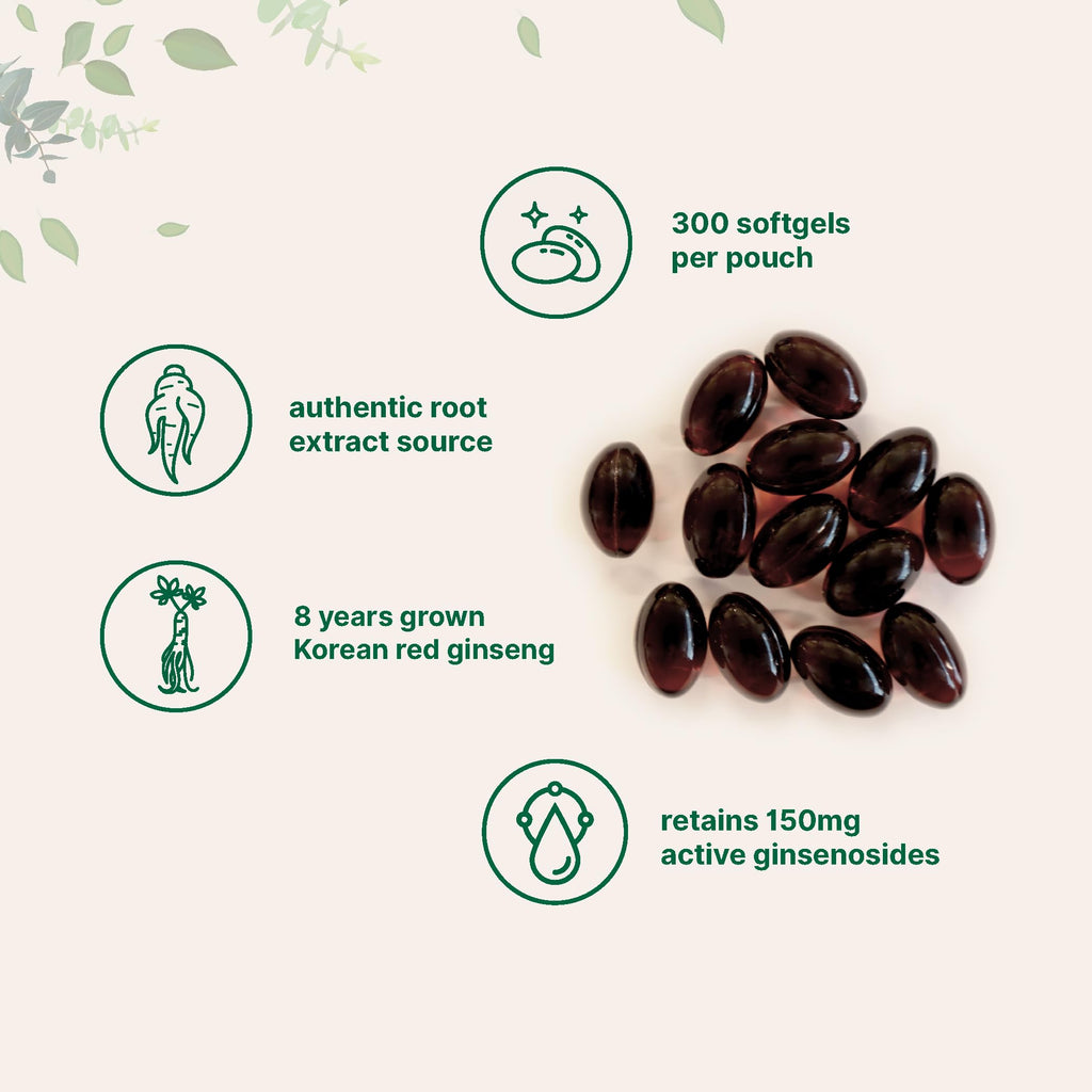 Korean ginseng for vitality
