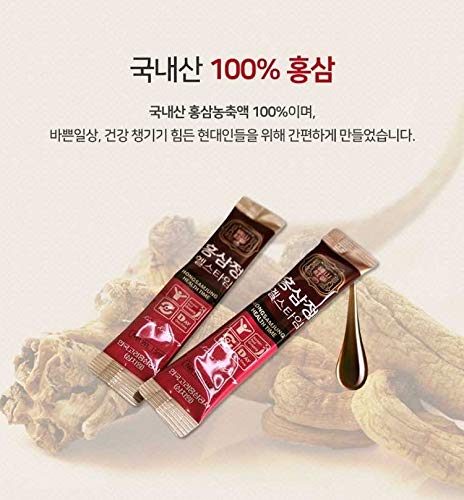 Korean ginseng packs for daily wellness