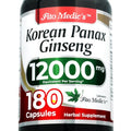 Korean ginseng root extract capsules