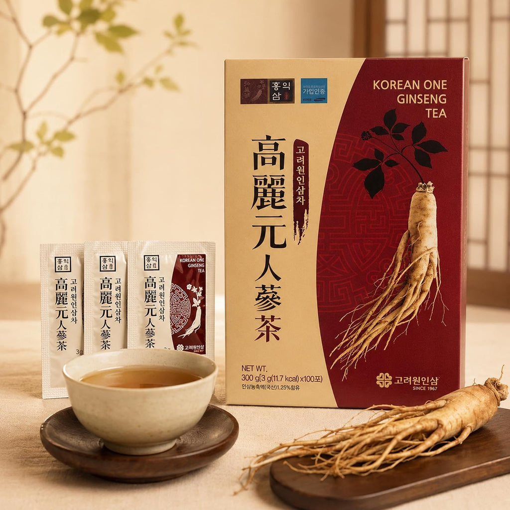 Korean ginseng tea for energy