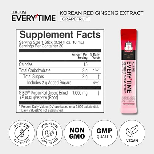 Korean herbal remedy for energy