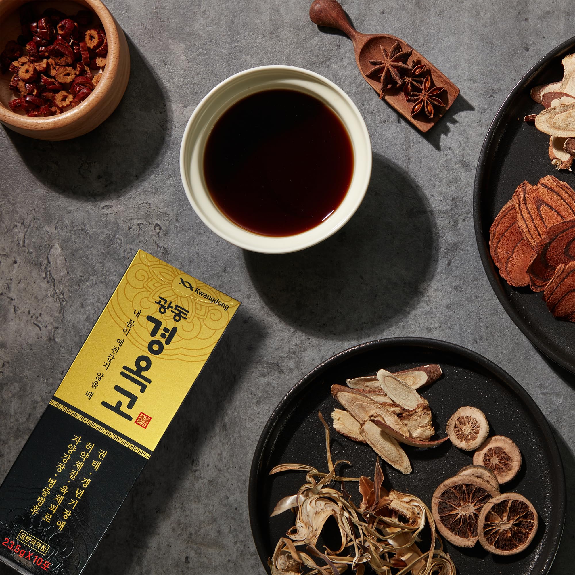Korean herbal supplement with honey