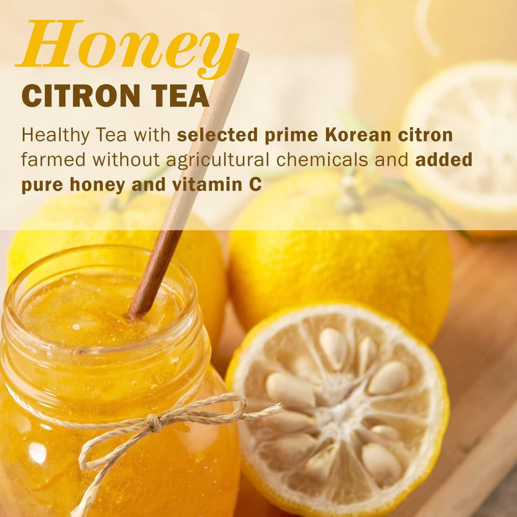 Korean herbal tea with citrus flavour
