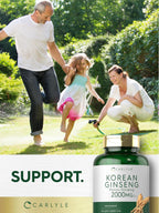 Korean Panax ginseng for stress relief