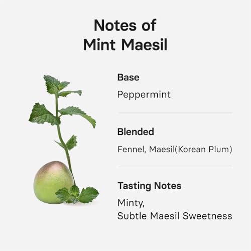 Korean peppermint tea for relaxation