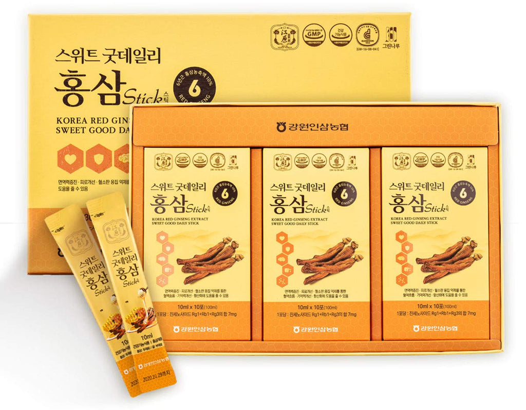 Korean red ginseng daily stick