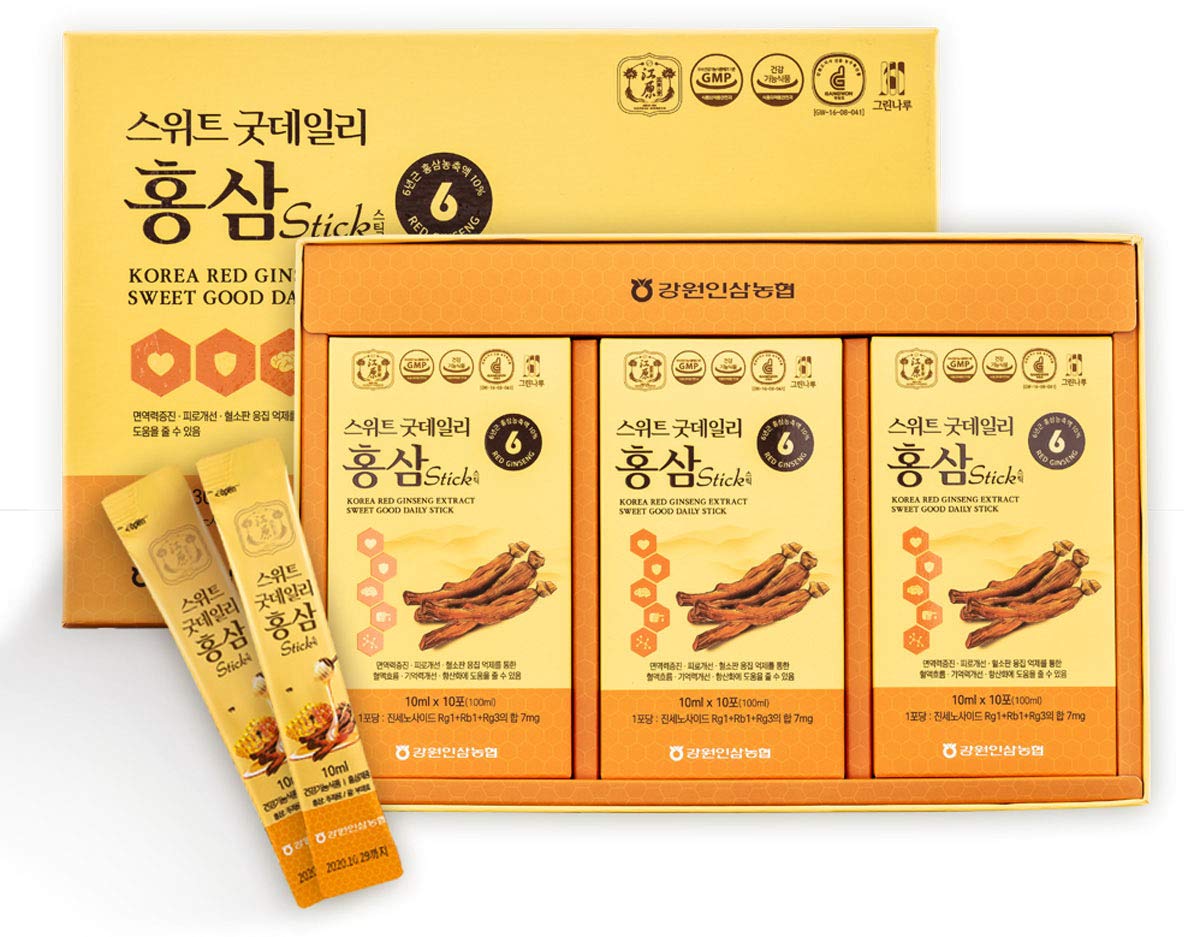 Korean red ginseng daily stick
