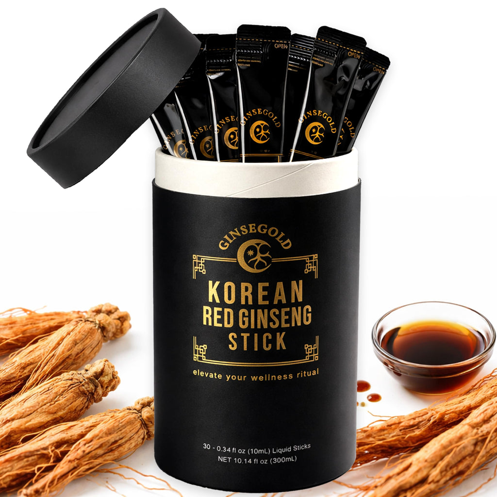 Korean red ginseng energy boost