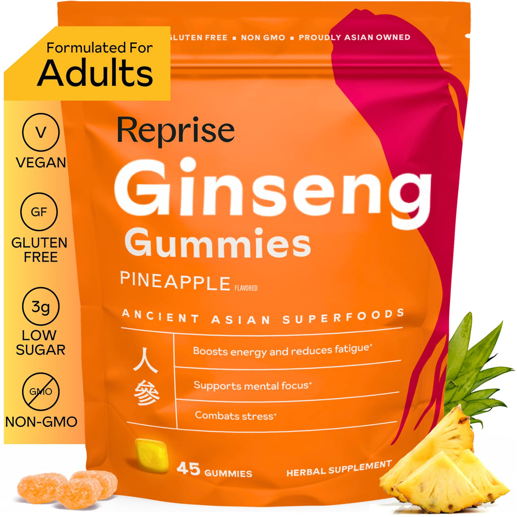 Korean red ginseng energy gummies