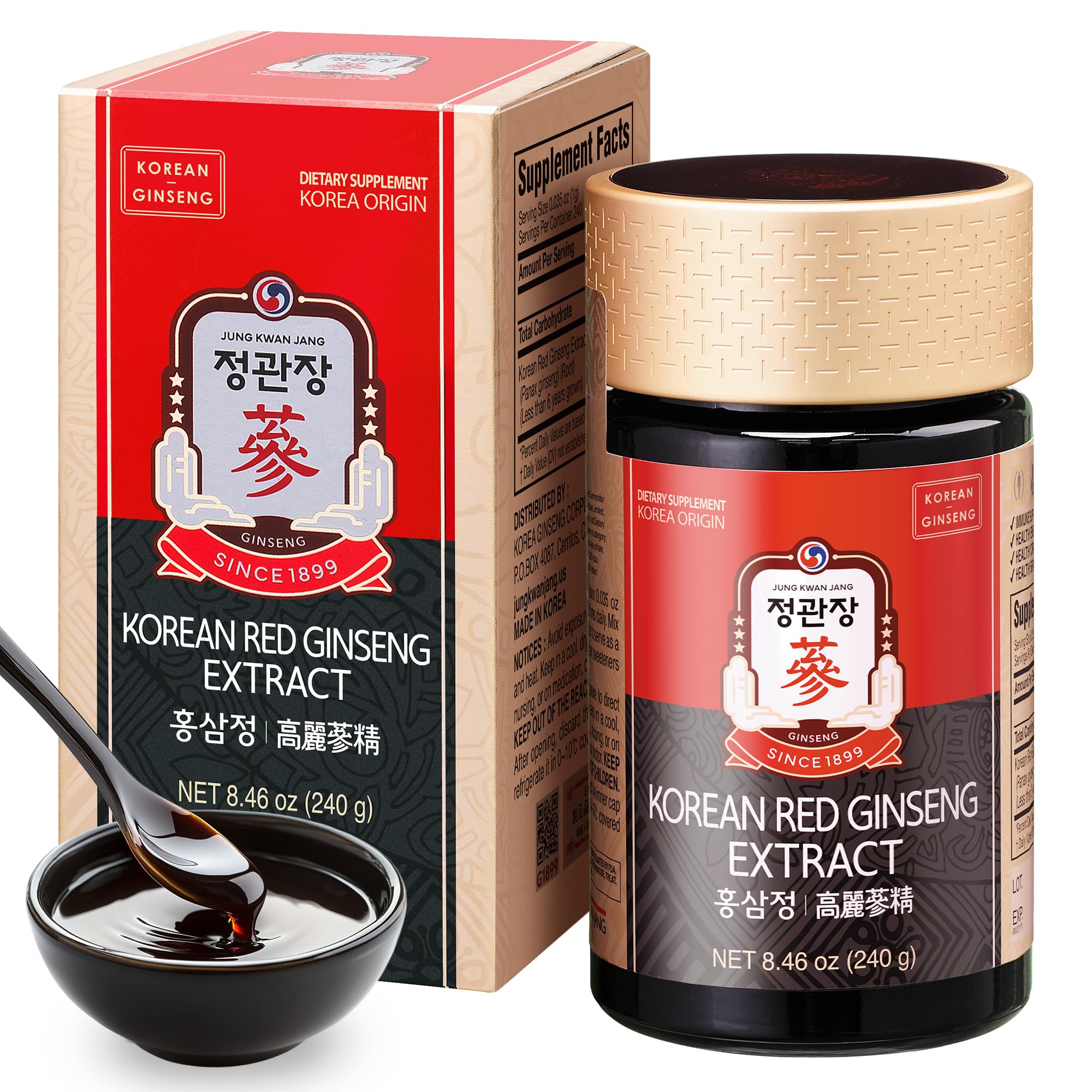 Korean red ginseng extract benefits