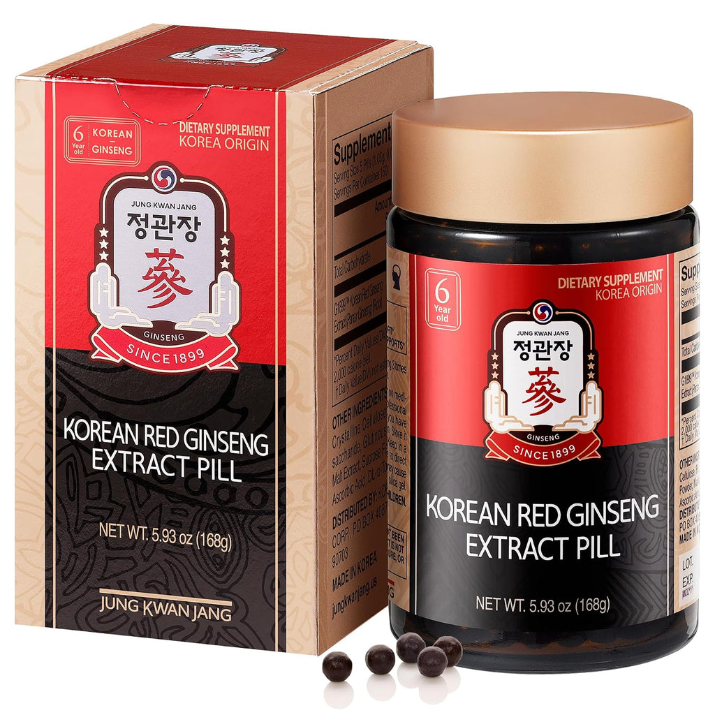 Korean red ginseng extract benefits