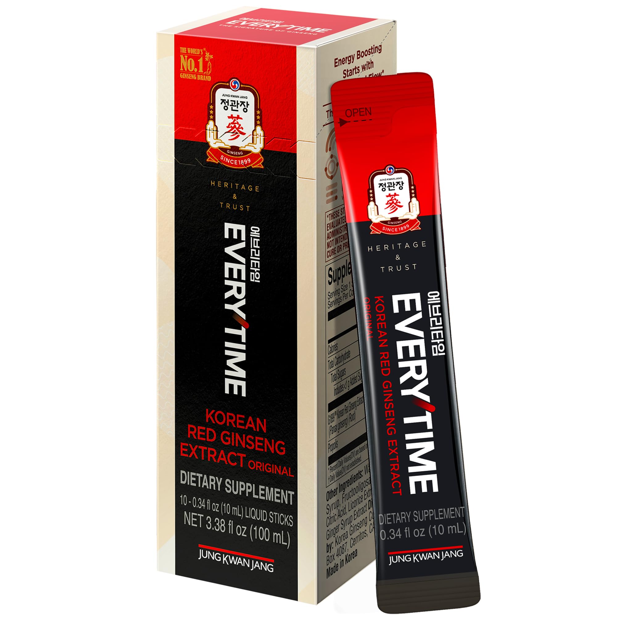 Korean red ginseng extract benefits