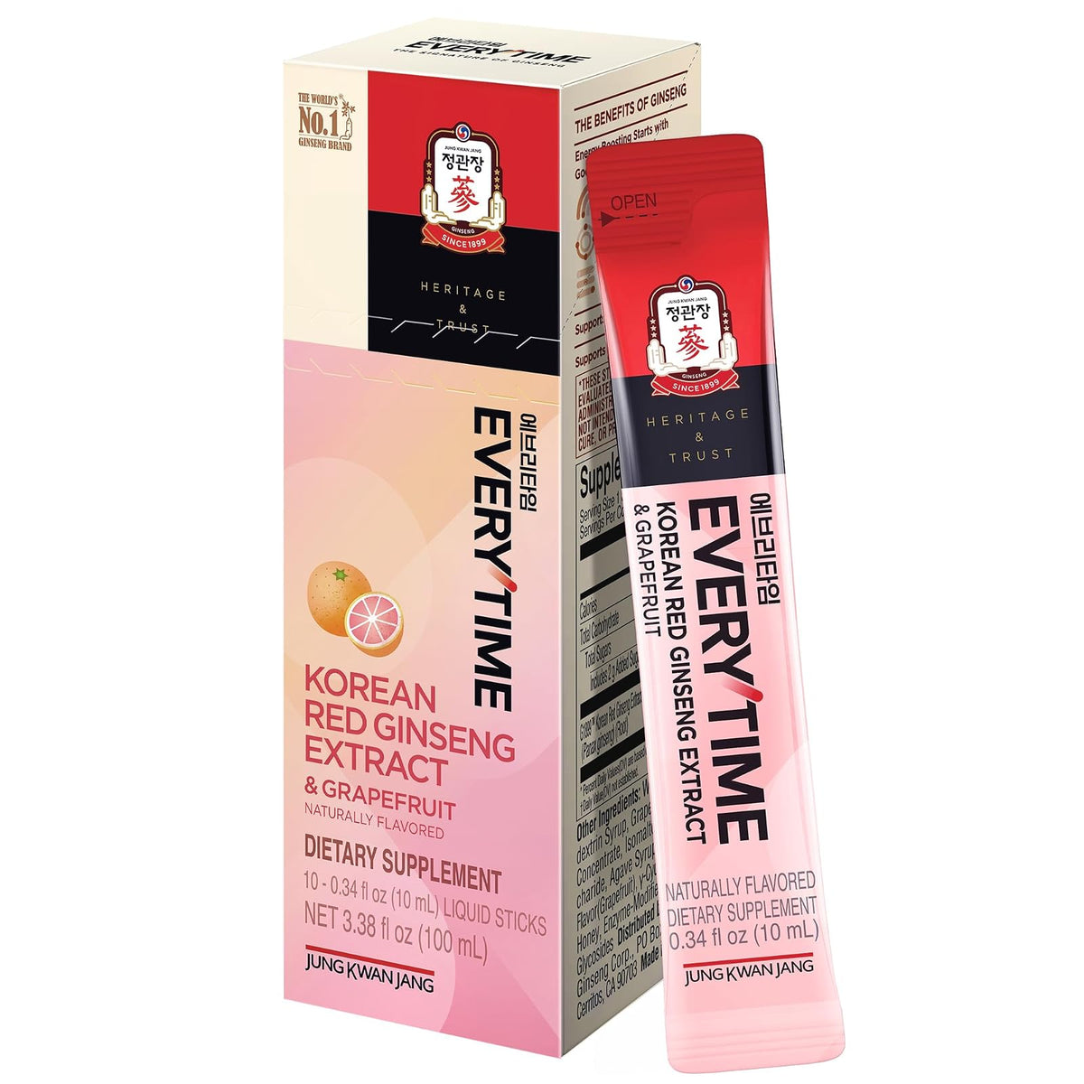 Korean red ginseng extract benefits