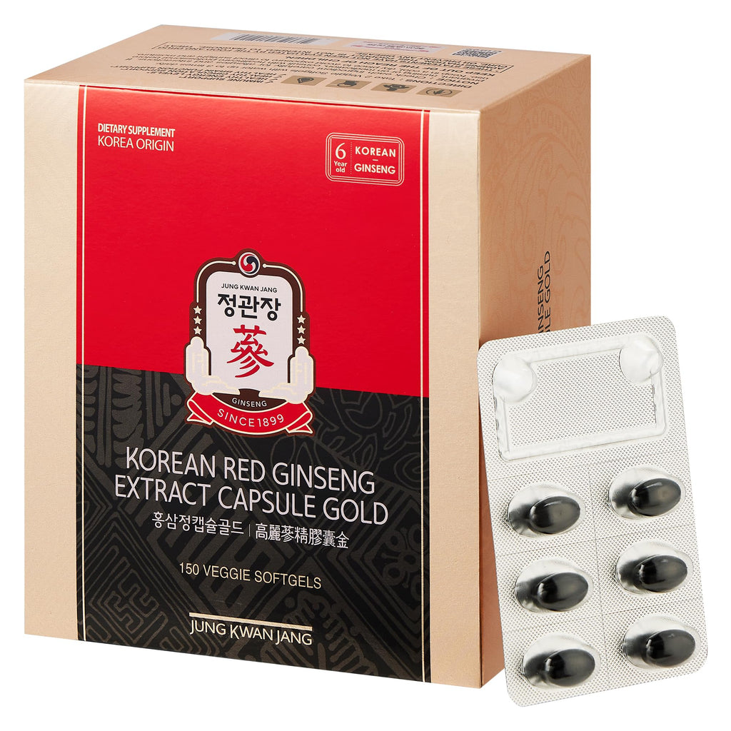 Korean red ginseng extract capsules
