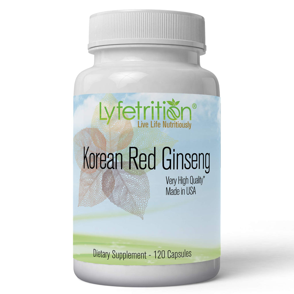 Korean red ginseng extract capsules