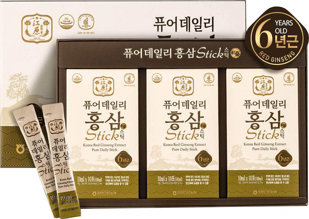 Korean red ginseng extract sticks